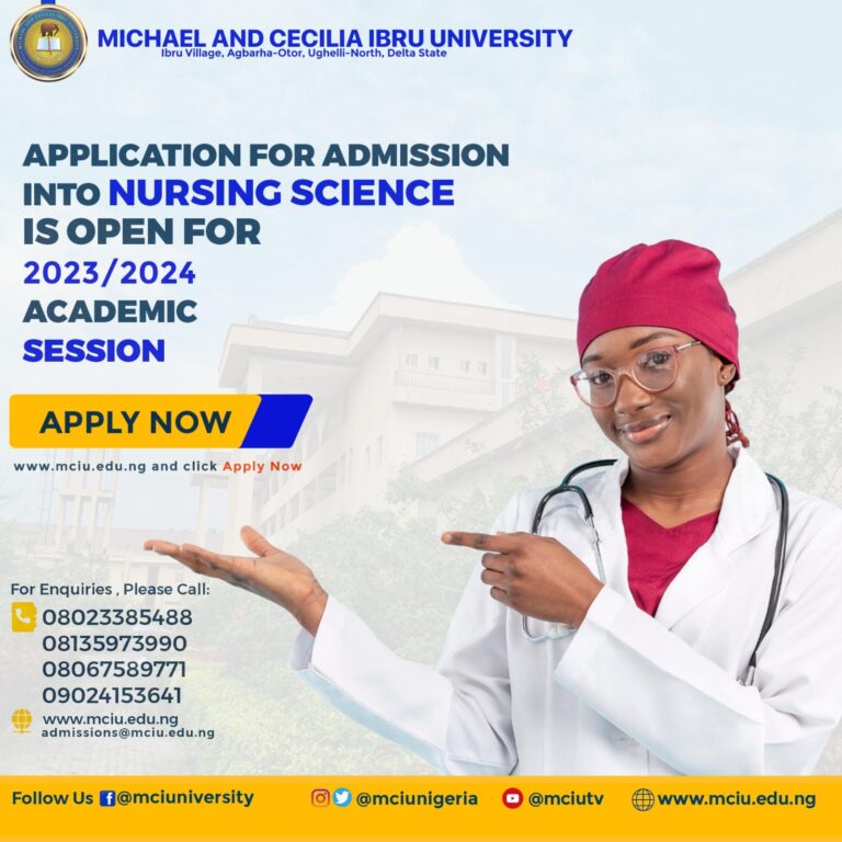MCIU - Michael & Cecilia Ibru University
